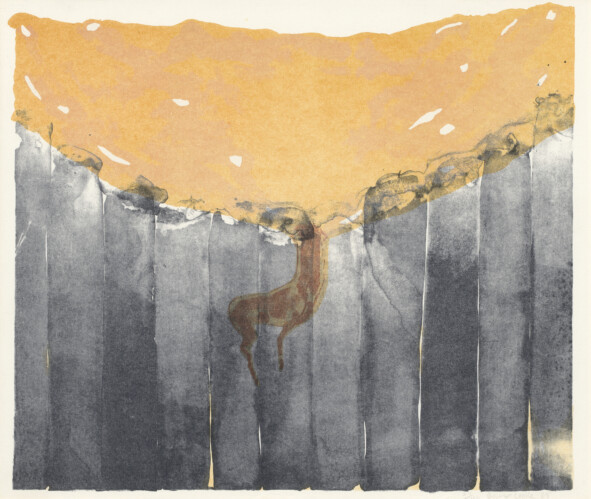 Barrie Cooke, Elk Study - Butler Gallery