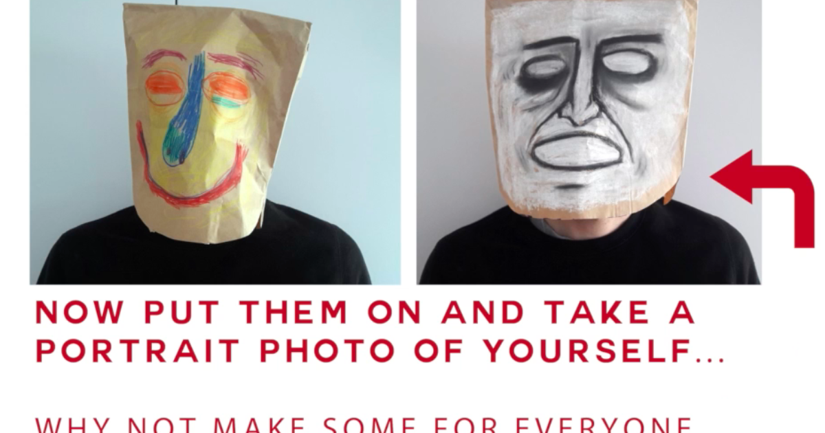 Home Studio | Paper Bag Heads - Butler Gallery